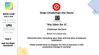 K12 Futures Book Club - The Signals are Talking, by Amy Webb | PDF