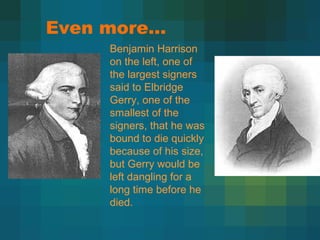 The signers of the declaration of independence | PPT