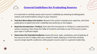The Significance of Assessing Sources in Research Writing.pptx