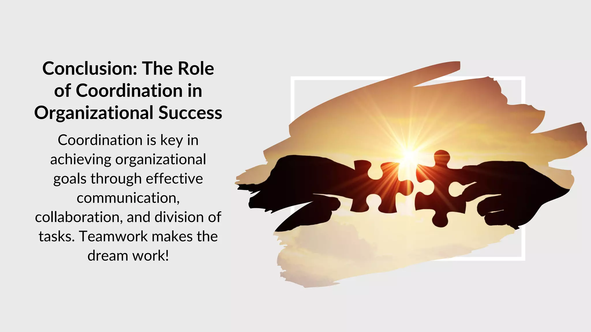 Significance of Coordination in Organizational Success | PPTX