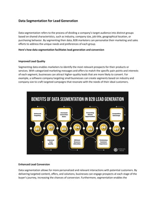 The Significance of Data Segmentation in B2B Lead Generation.pdf