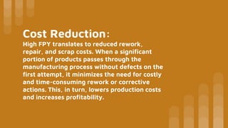 The Significance of First Pass Yield in the Manufacturing World | PPT