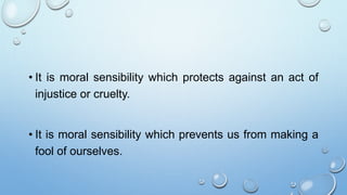 The significance of human act | PPTX