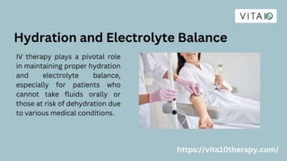 The Significance Of IV Therapy In Modern Healthcare.ppt