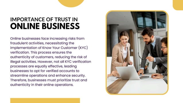 Reducing Hazards: How KYC-Verified Accounts Protect Companies | PPT
