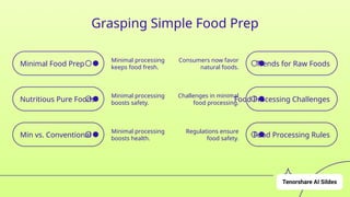 The Significance of Minimal Food Processing.pptx