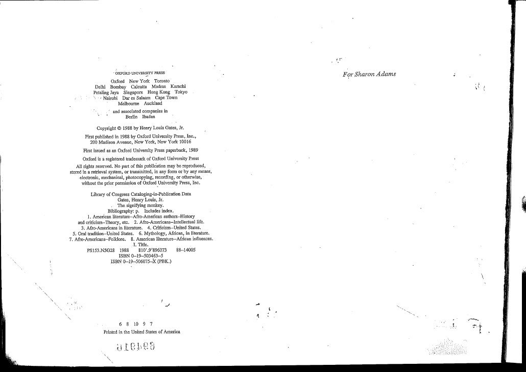 The signifying monkey