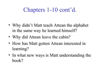 The sign of the beaver | PPT