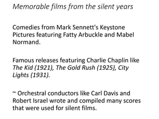 THE SILENT ERA -Revised-WPS Office-1.pptx