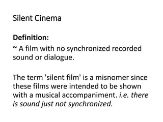 THE SILENT ERA -Revised-WPS Office-1.pptx