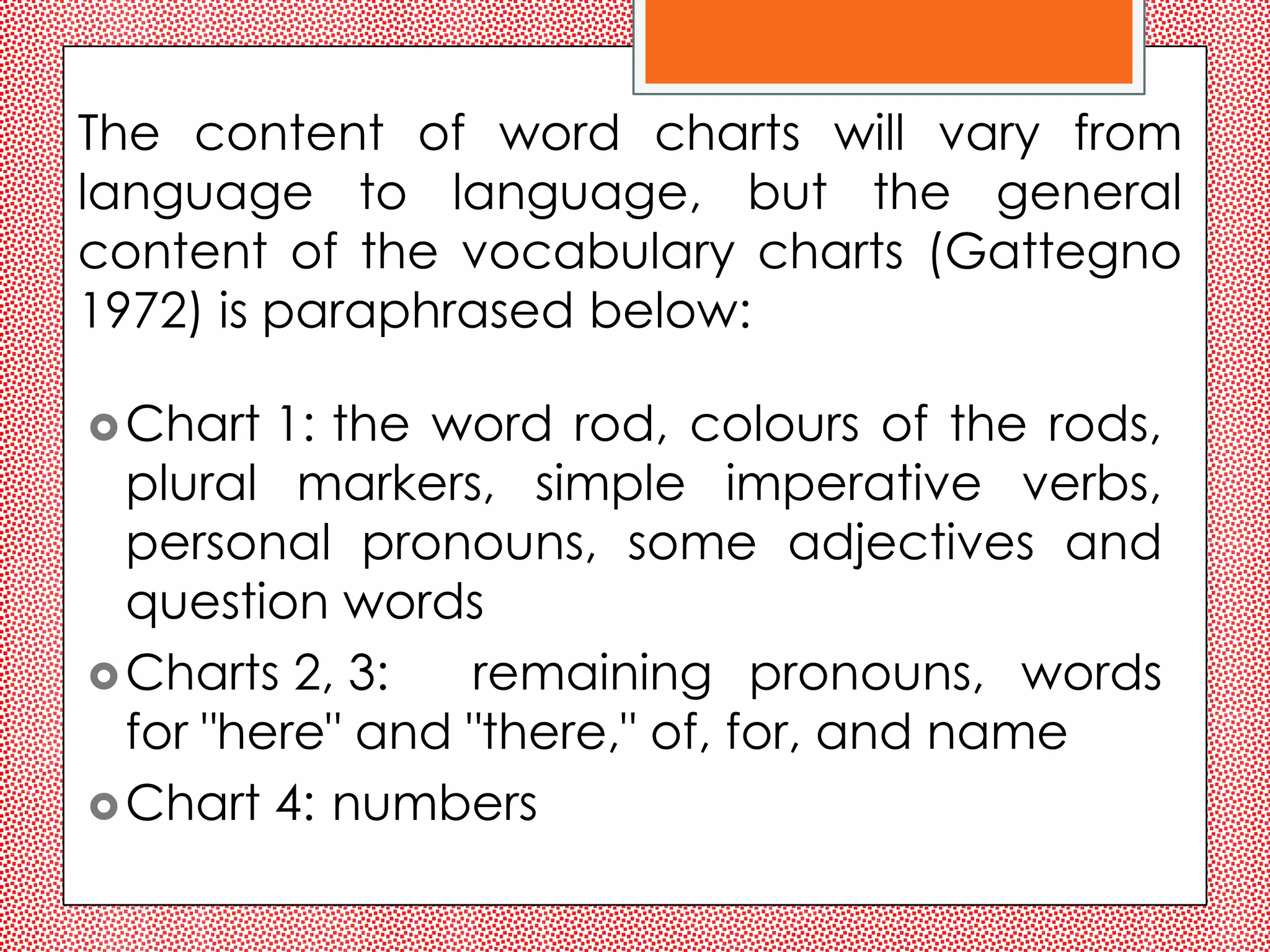 The silent way Approach | PPTX