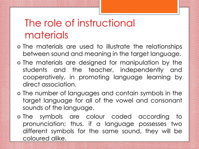 The silent way Approach | PPTX