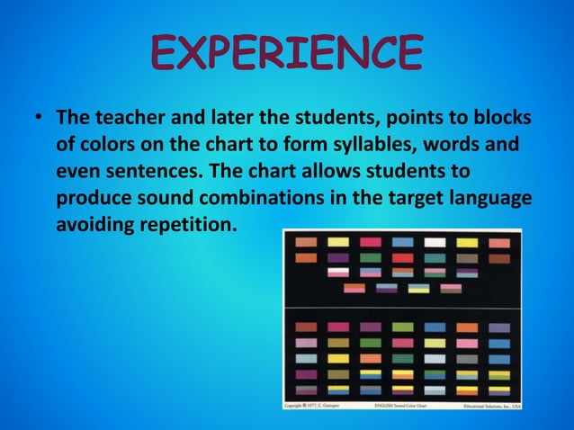 The silent way approach | PPTX | Education