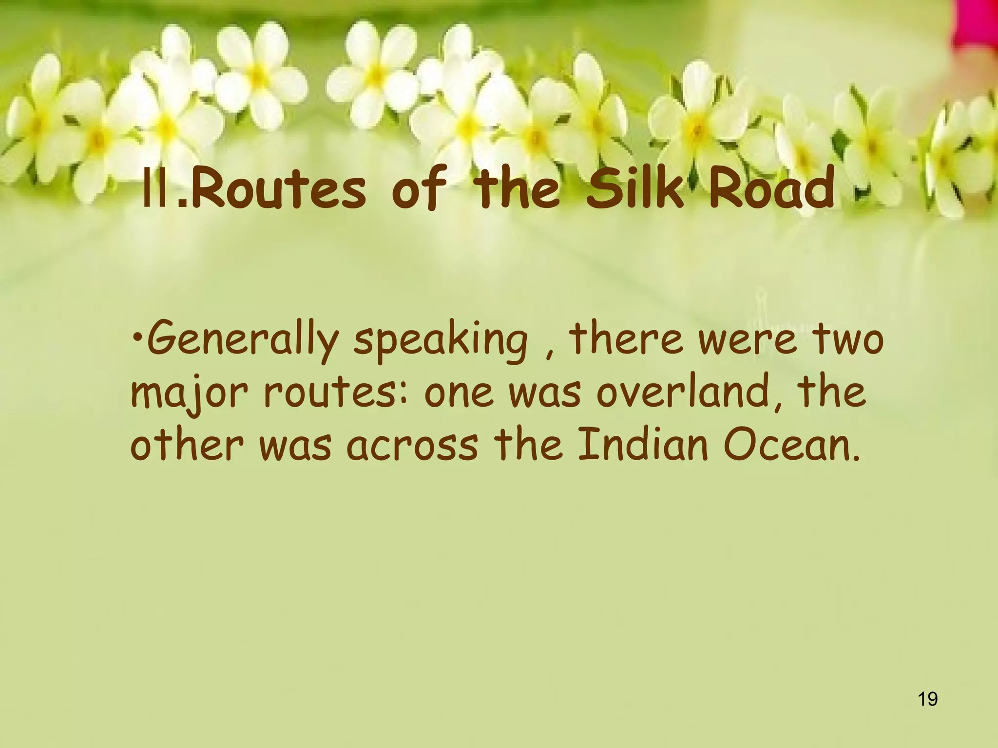 The Silk Road | PPT