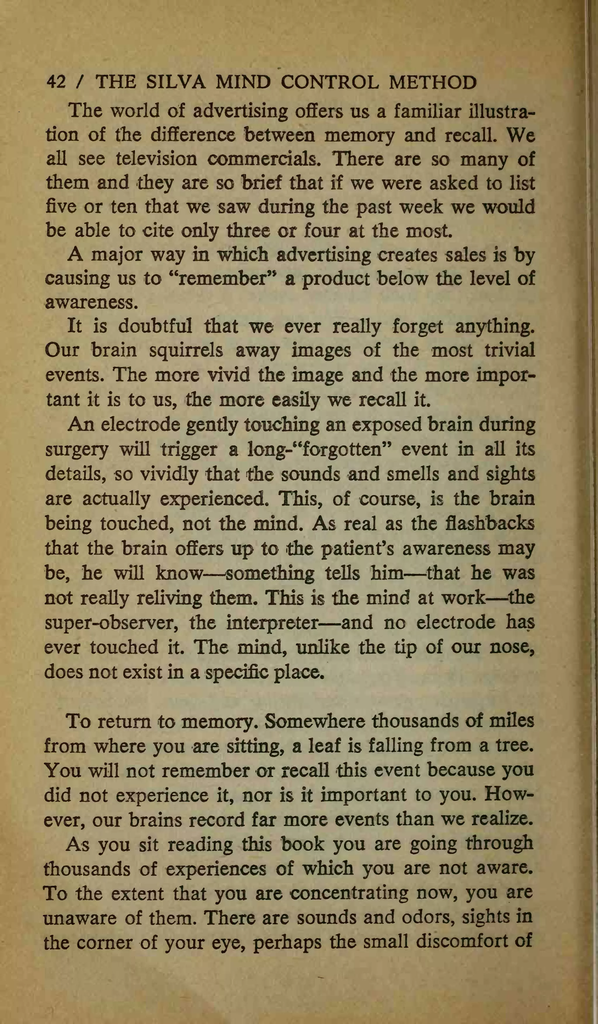 The Silva Mind Control Method - PDF Room.pdf | Brain and Nervous System ...