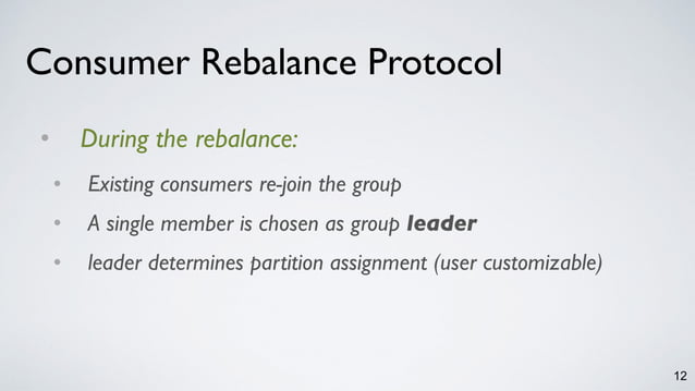 Introduction to the Incremental Cooperative Protocol of Kafka | PPT