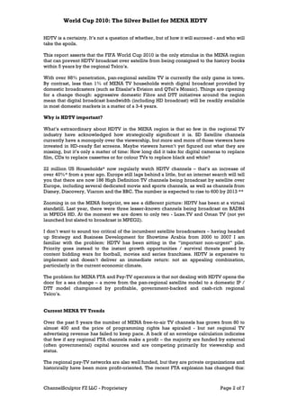 The Silver Bullet For MENA HDTV | PDF