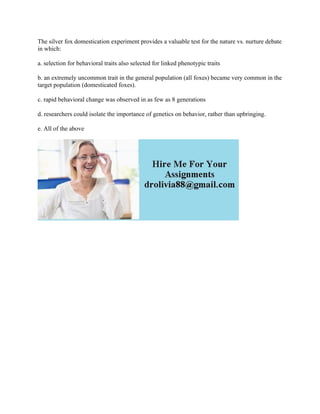 The silver fox domestication experiment provides a valuable test for t.pdf