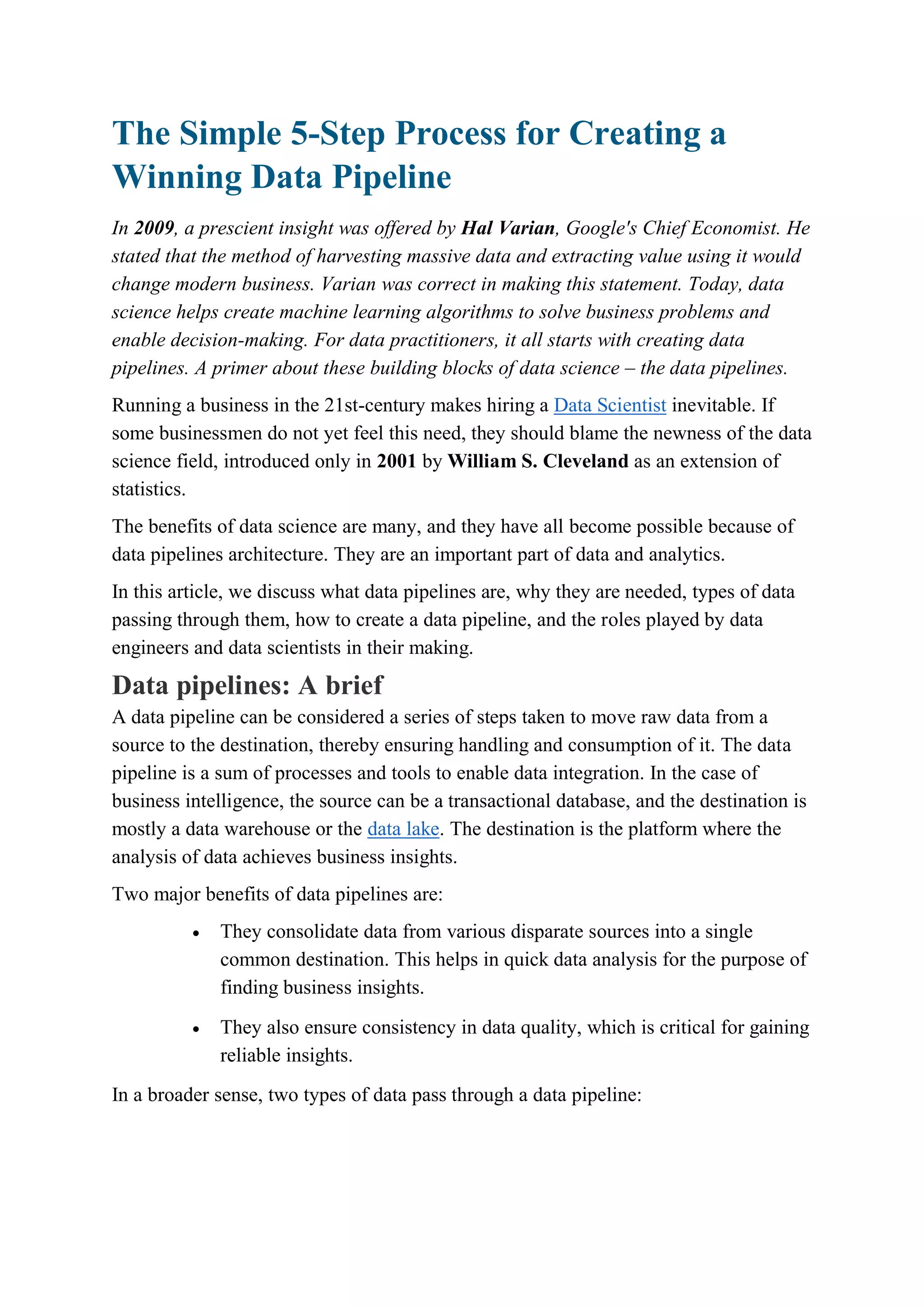 The Simple 5-Step Process for Creating a Winning Data Pipeline.pdf