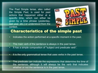 The simple past | PPTX