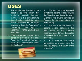 The simple past | PPTX