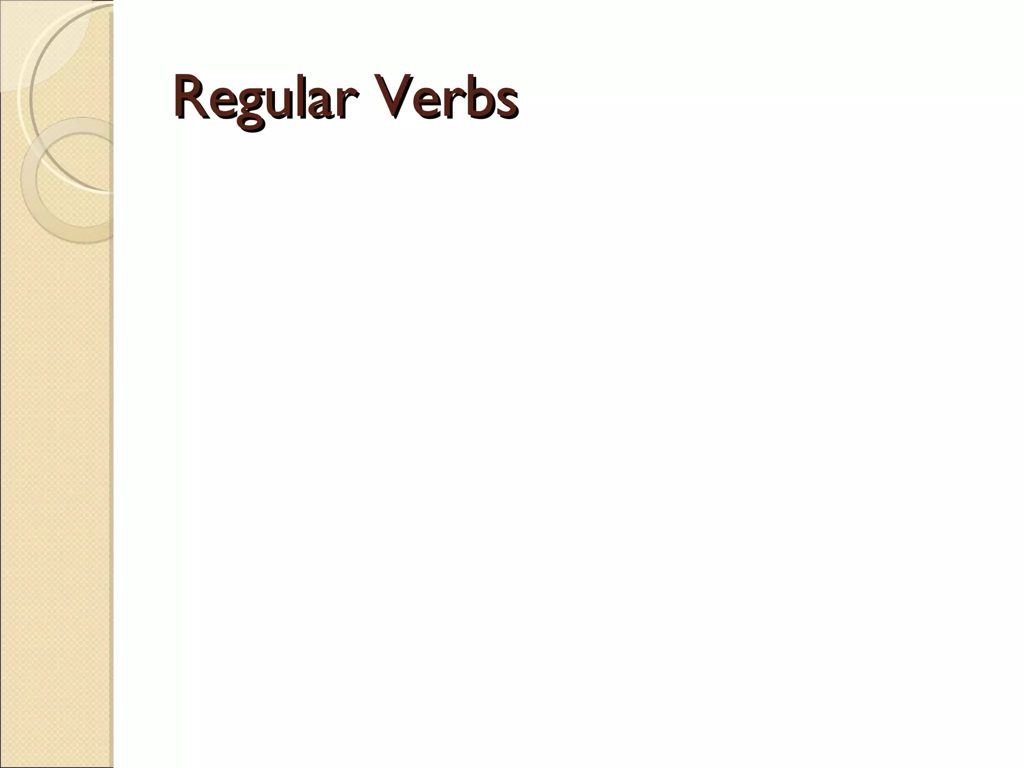 The Simple Past Presentation | PPT