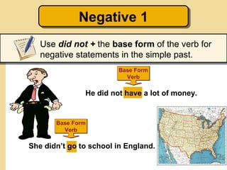 The simple past regular & irregular verbs | PPS