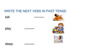 The simple past tense | PPTX