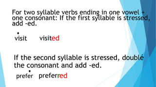 The simple past tense top notch 1 u 7 | PPT