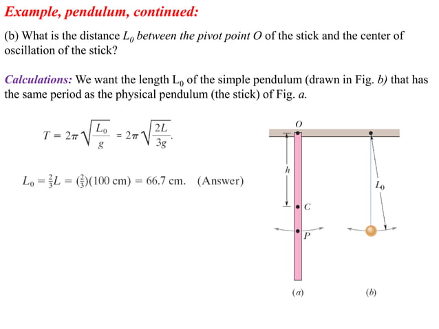 The simple pendulum (using O.D.E) | PPT