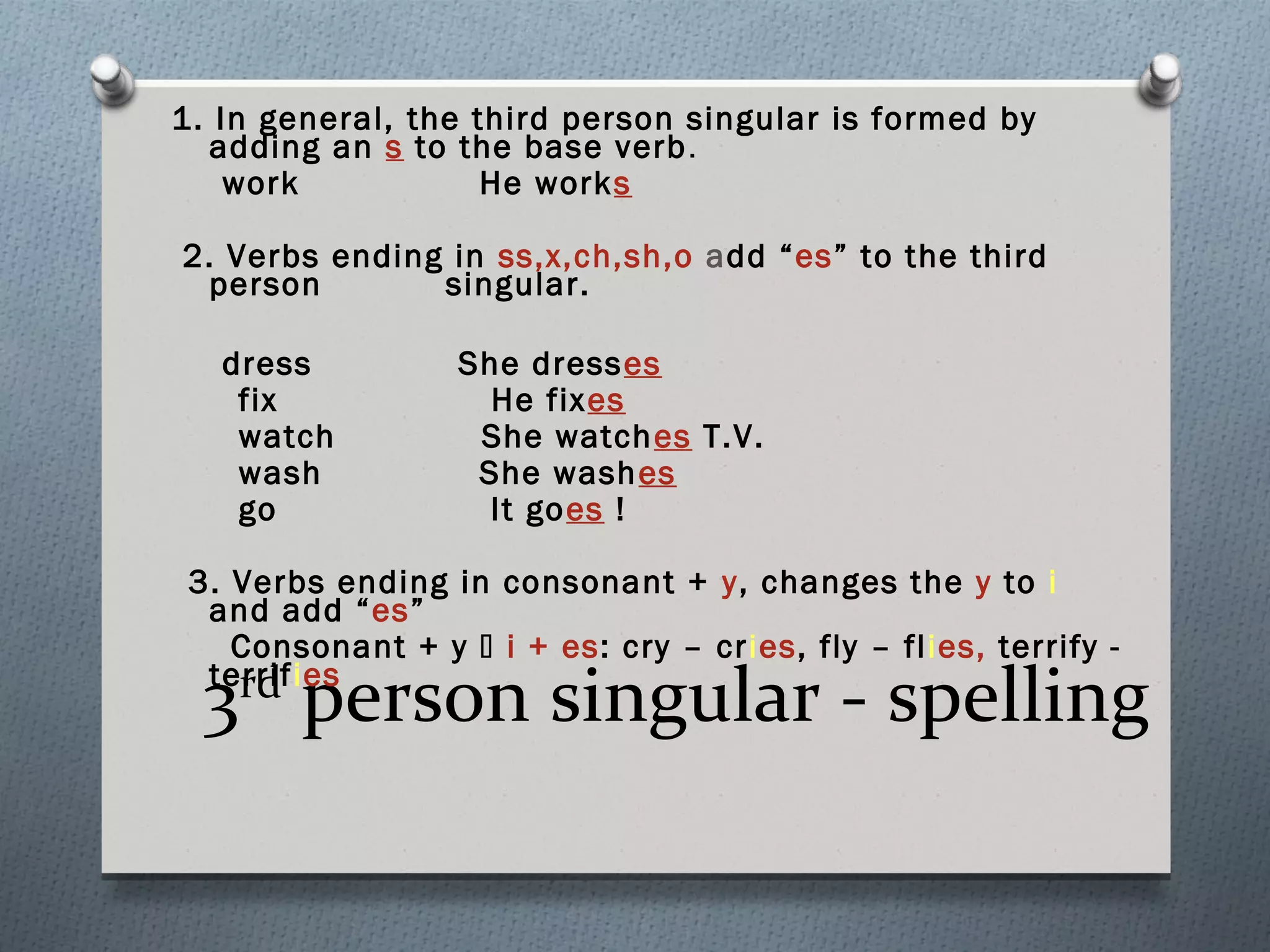 The simple present | PPT