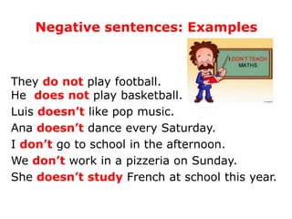 The simple present | PPTX