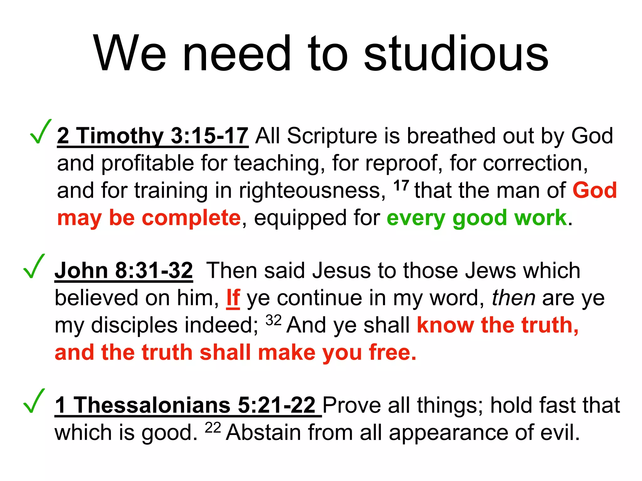 The Simplicity of the Gospel | PPTX