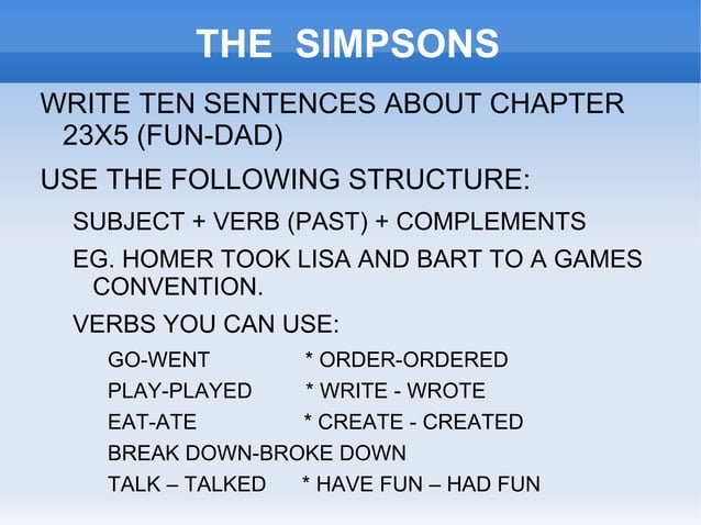 The simpsons | PPT