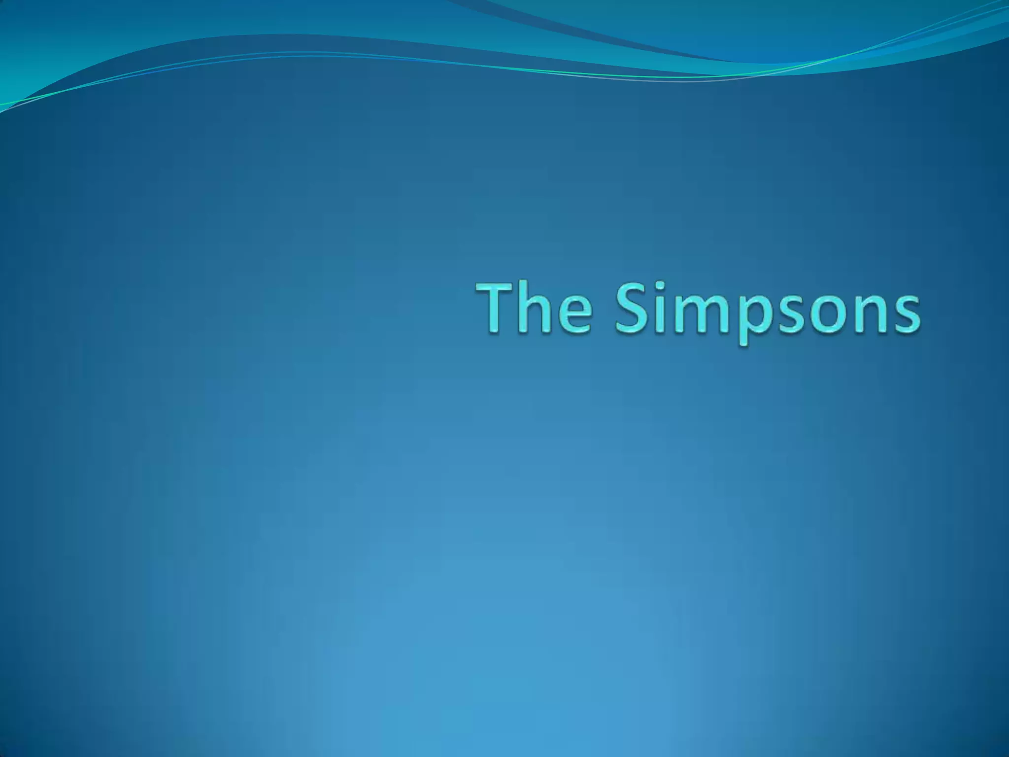The simpsons | PPT