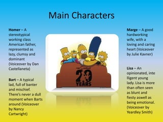 The Simpsons [UPDATED] | PPTX | Television | Entertainment