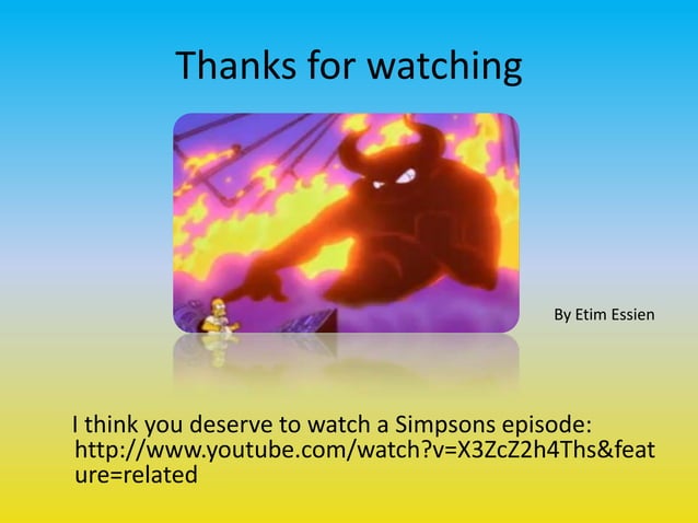 The Simpsons [UPDATED] | PPTX | Television | Entertainment
