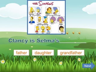 The Simpson's Extended Family Tree.ppt