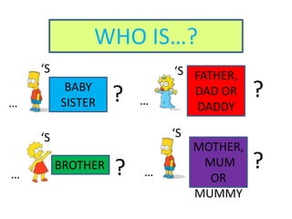 The Simpsons Family | PPTX