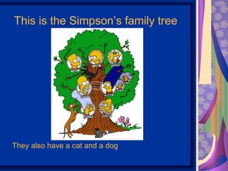 The simpsons family tree | PPT