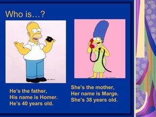 The simpsons family tree | PPT