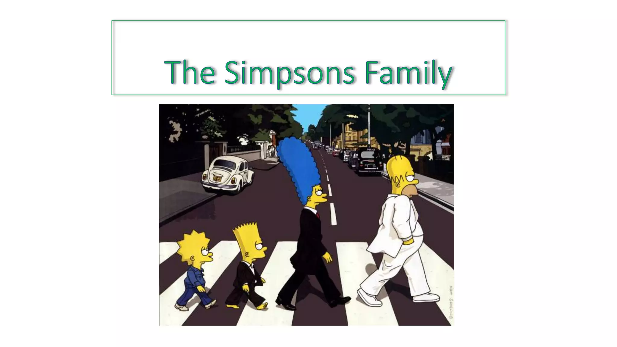 The simpsons family y1 | PPTX