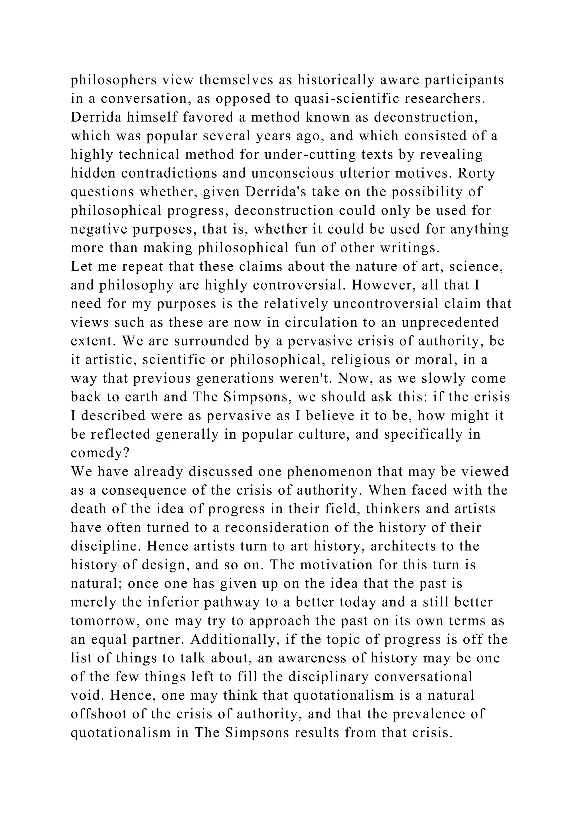 The Simpsons, Hyper-Irony, and the Meaning of LifeBy Carl Mathes.docx
