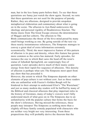 The Simpsons, Hyper-Irony, and the Meaning of LifeBy Carl Mathes.docx