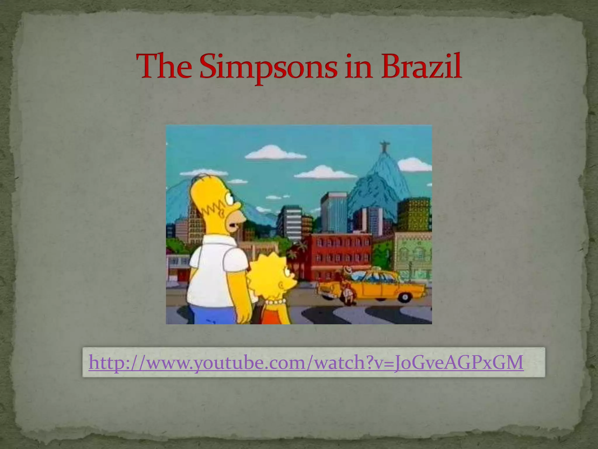 The simpsons in brazil | PPT