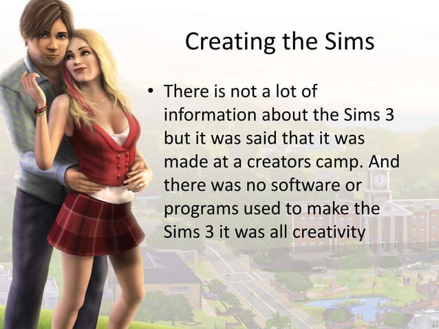 The sims 3 | PPT