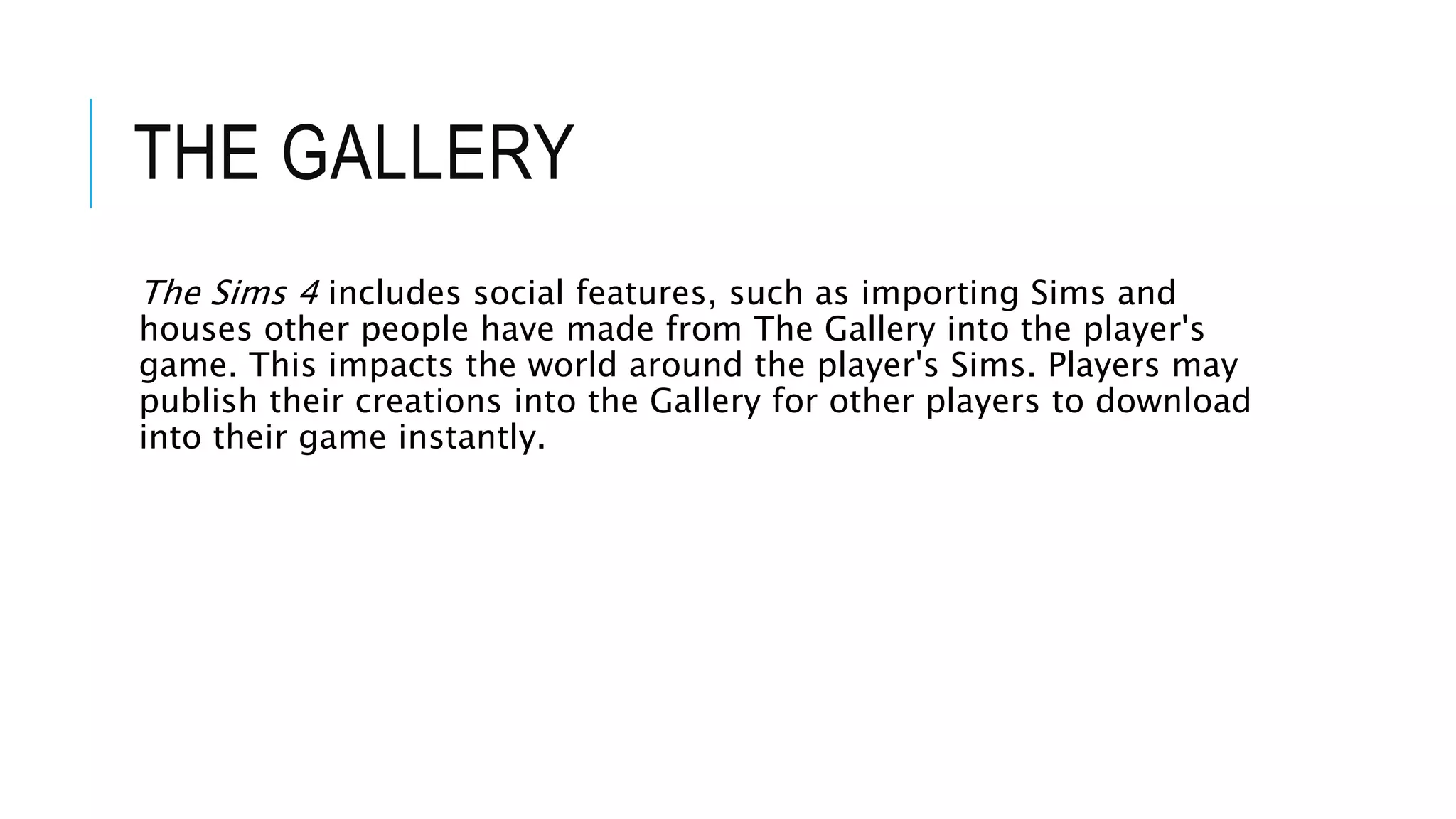 The sims 4 | PPTX