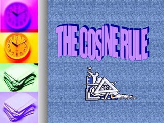 The sine and cosine rule | PPT | Physics | Science