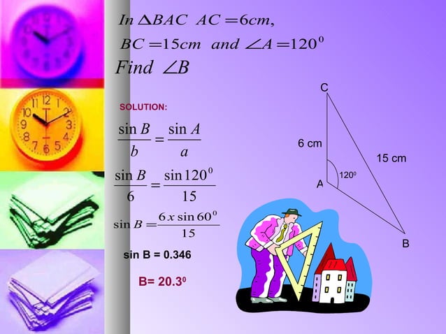 The sine and cosine rule | PPT | Physics | Science