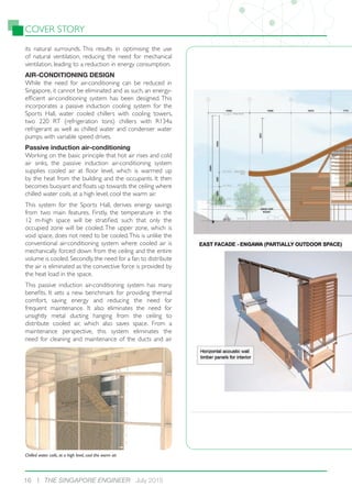 The Singapore Engineer - NTU Sports Hall Cover Story | PDF